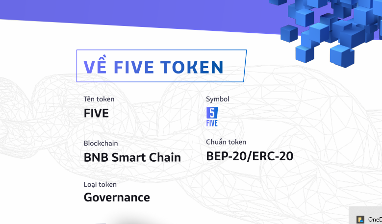 Five token - Vũ khí chiến lược của các 5vestors