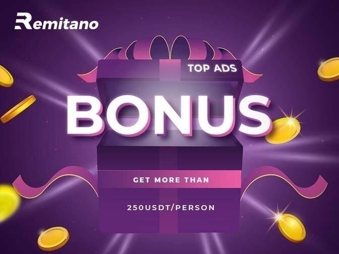 Remitano Top Ads Bonus 04/2021: Honor "P2P Makers" of Remitano