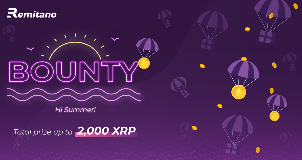 Remitano Bounty - Hi Summer! Earn Free Coin with Remitano