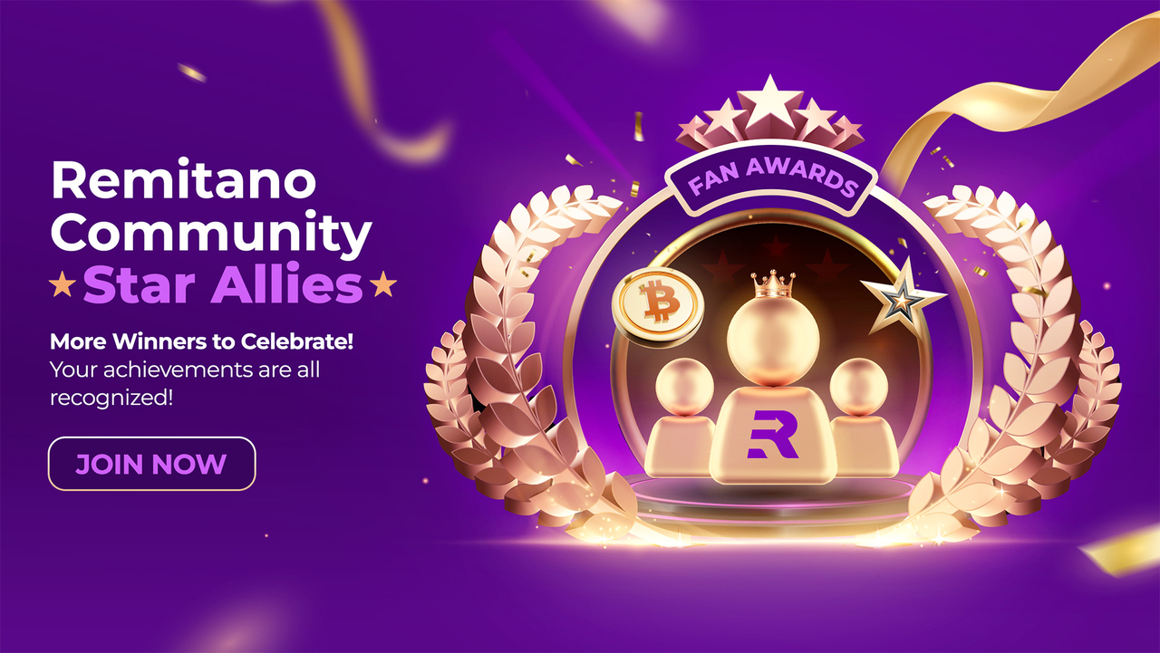 Join the Remitano community and become one of our Star Allies!